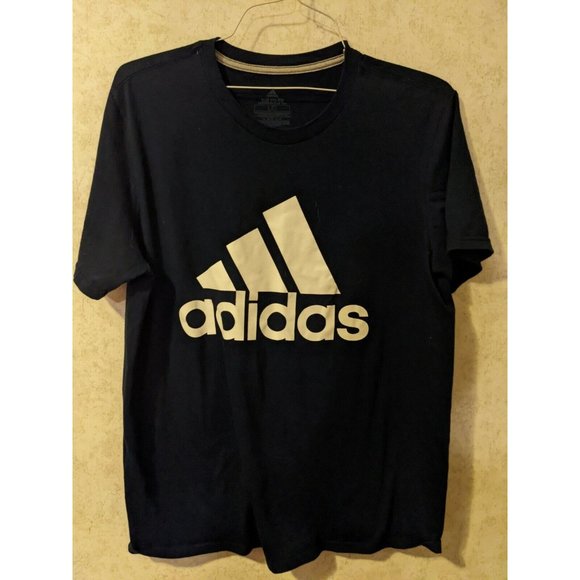 adidas | Shirts | Adidas Climate Activewear Shirt Navy Blue Mens Lg 3 ...